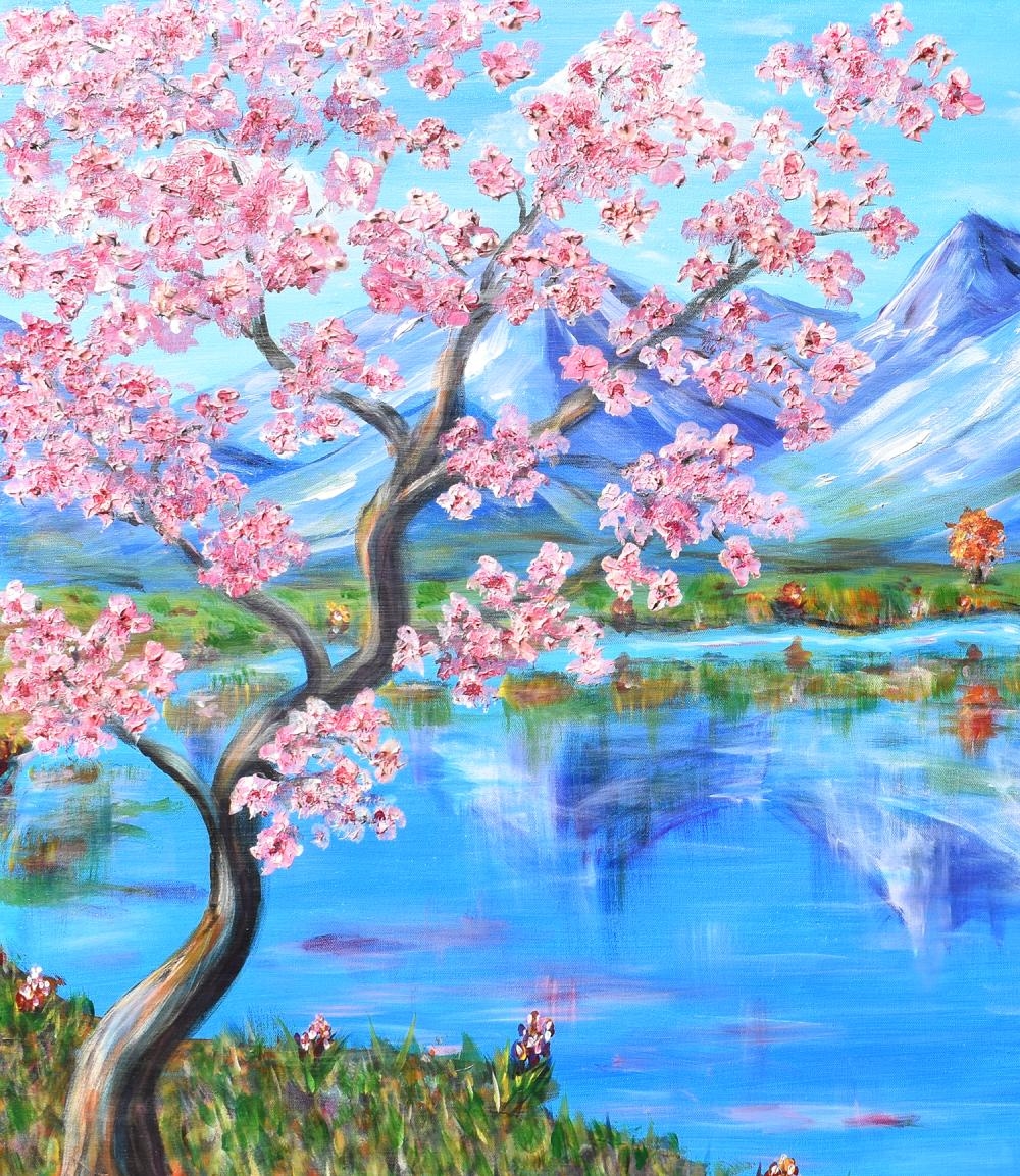Arthur Kinslow | Cherry Blossoms | MutualArt