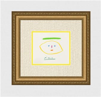 Pablo Picasso | LEMON FACE (1968) | MutualArt