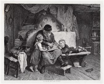 Konrad Grob | The Bird Trap (1879) | MutualArt