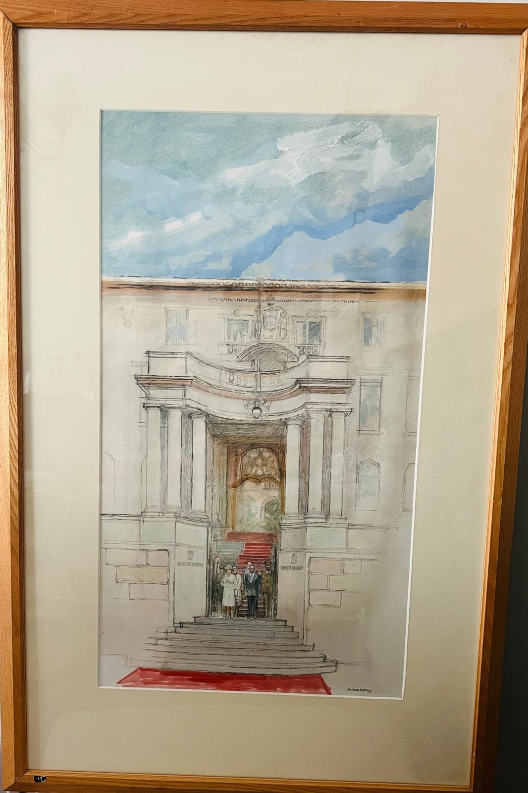Michael Noakes | The Queen meets South African President Mbeke | MutualArt