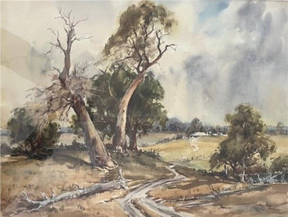 John R. Upton | Rural Landscape | MutualArt