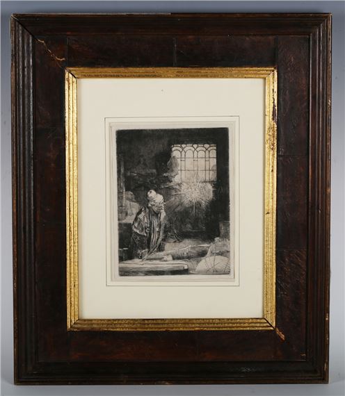 Rembrandt van Rijn | Faust in his study (19th Century) | MutualArt