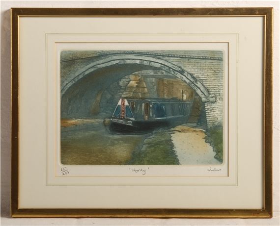 Gordon Miles | coloured etching | MutualArt
