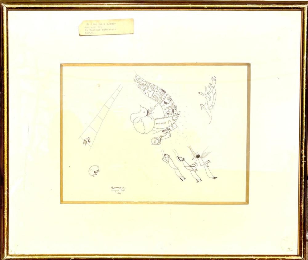 Raphael Abecassis | Pen and ink drawing | MutualArt