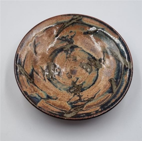 Tim Morris | A Small Glazed footed Stoneware Dish | MutualArt