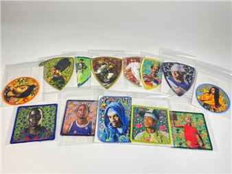 Kehinde Wiley | Group of Kehinde Wiley Artist Patches | MutualArt