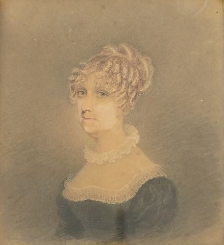 Adam Buck | Portrait miniature of Louisa Parke (née Hare (1824) | MutualArt