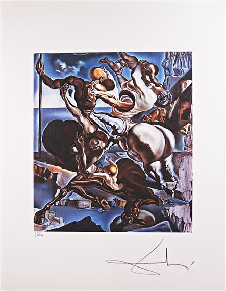 Salvador Dalí | Family of Marsupial Centaurs | MutualArt