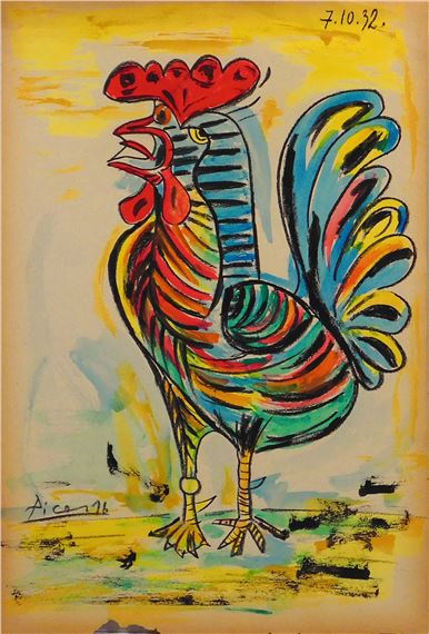 Pablo Picasso | Rooster | MutualArt
