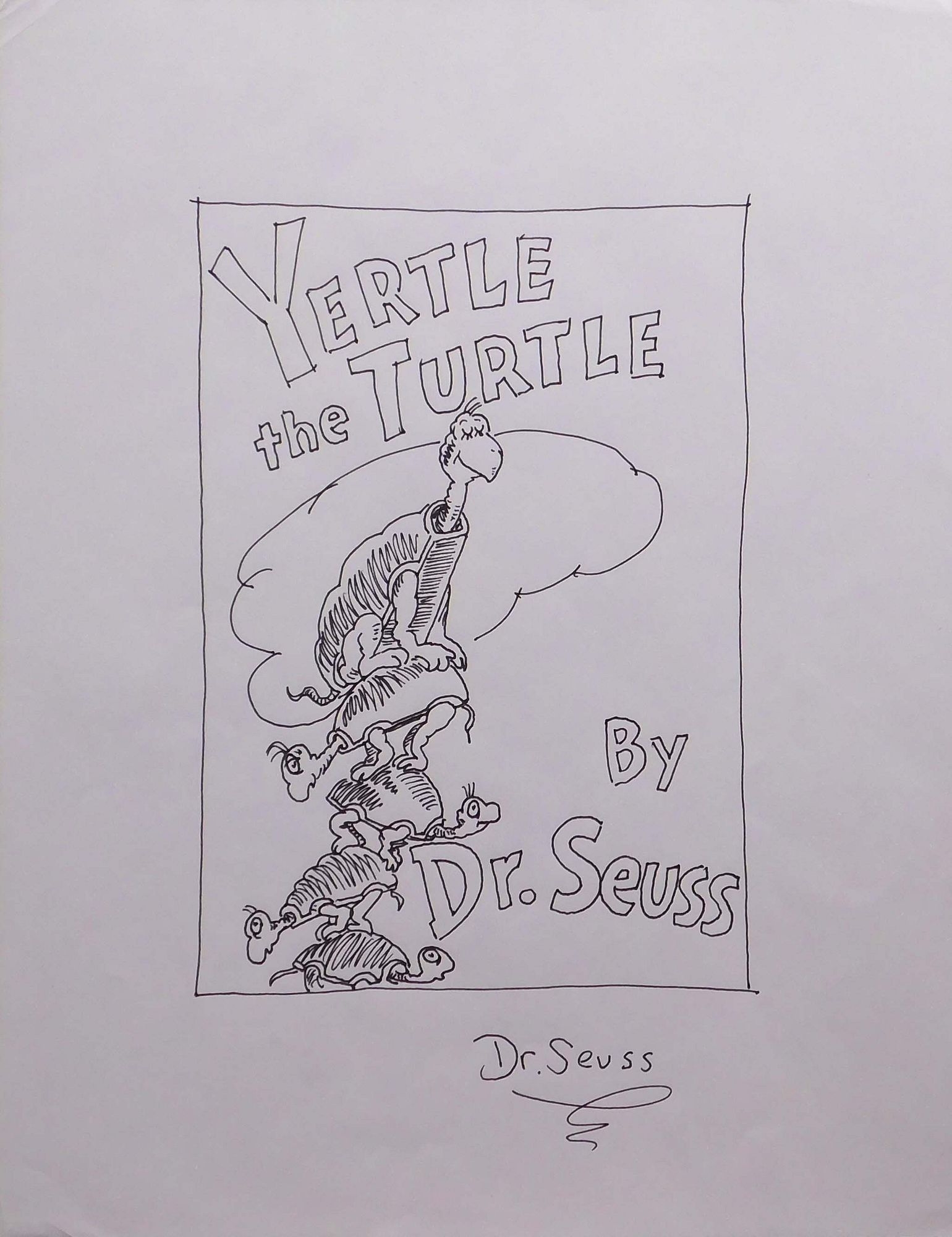 Dr. Seuss | Yertle The Turtle | MutualArt