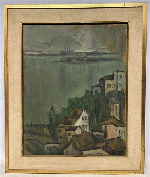 Manuel Lima | Paisaje con costa | MutualArt