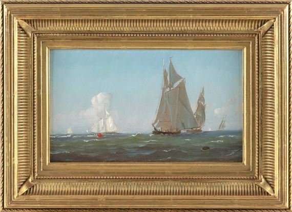 Warren W. Sheppard | Rounding a buoy | MutualArt
