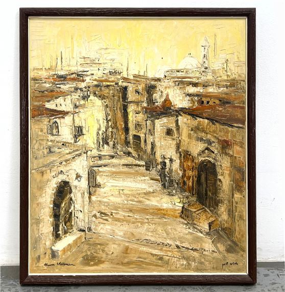 Ahuva Sherman | Israeli Street Scene | MutualArt