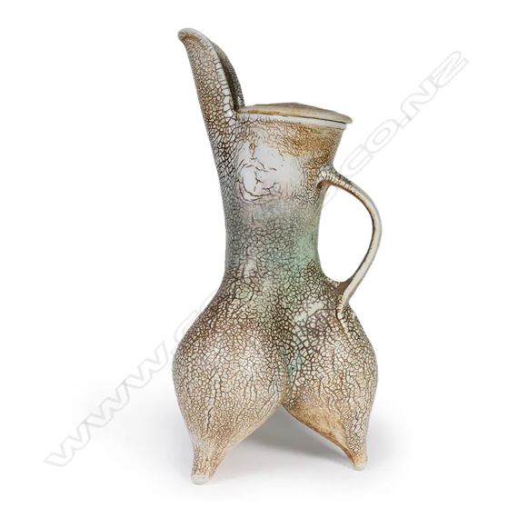 Greg Barron | Greg Barron archaic style pitcher | MutualArt
