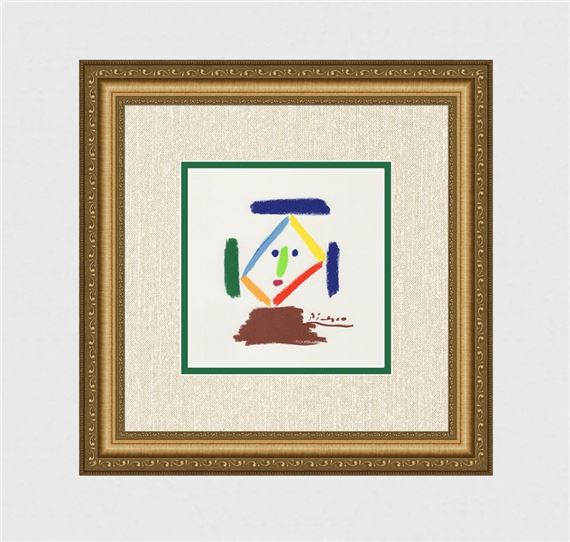 Pablo Picasso | Abstract Face (1968) | MutualArt