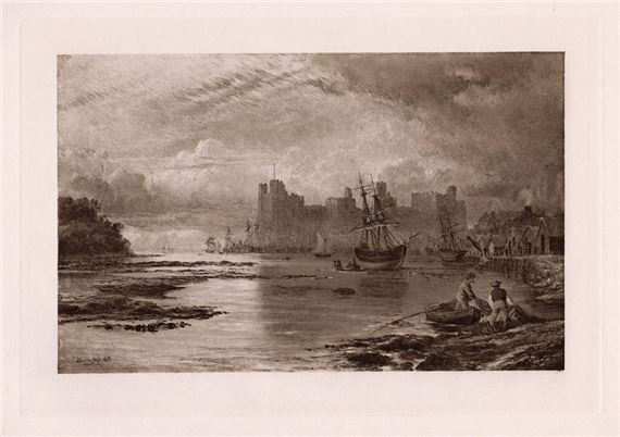 Alfred Dawson | Carnarvon Castle (1890) | MutualArt