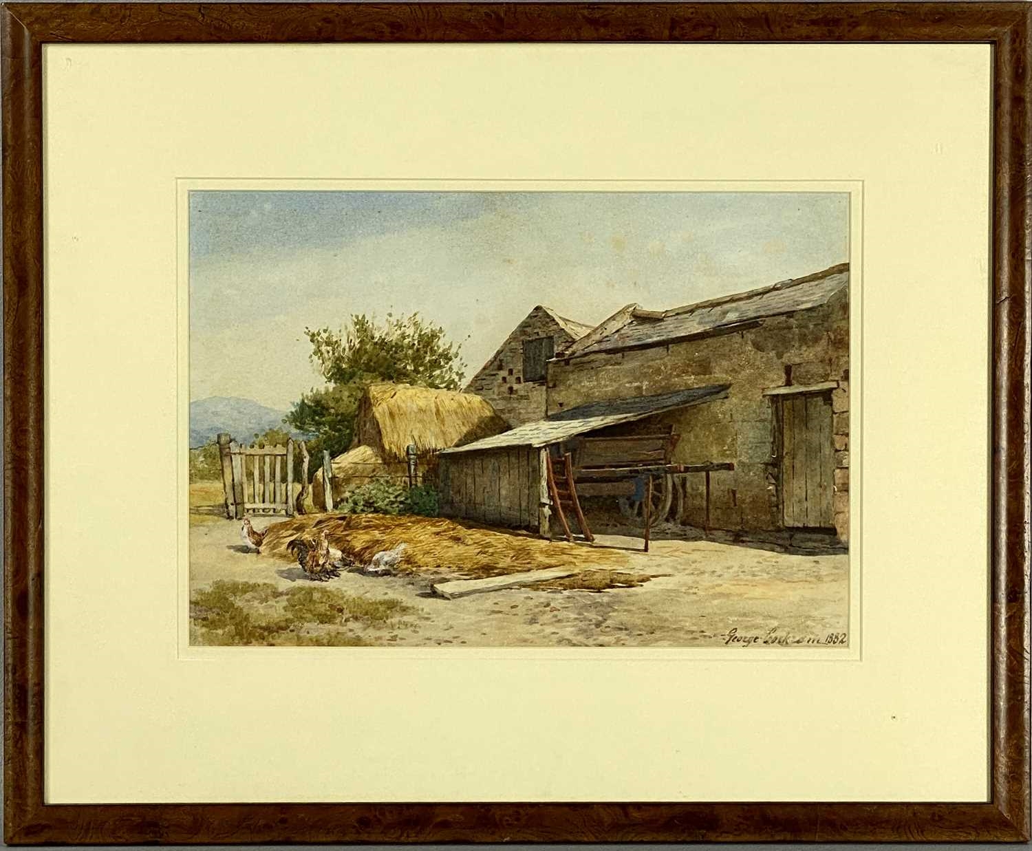 George Cockram | farmyard (1882) | MutualArt