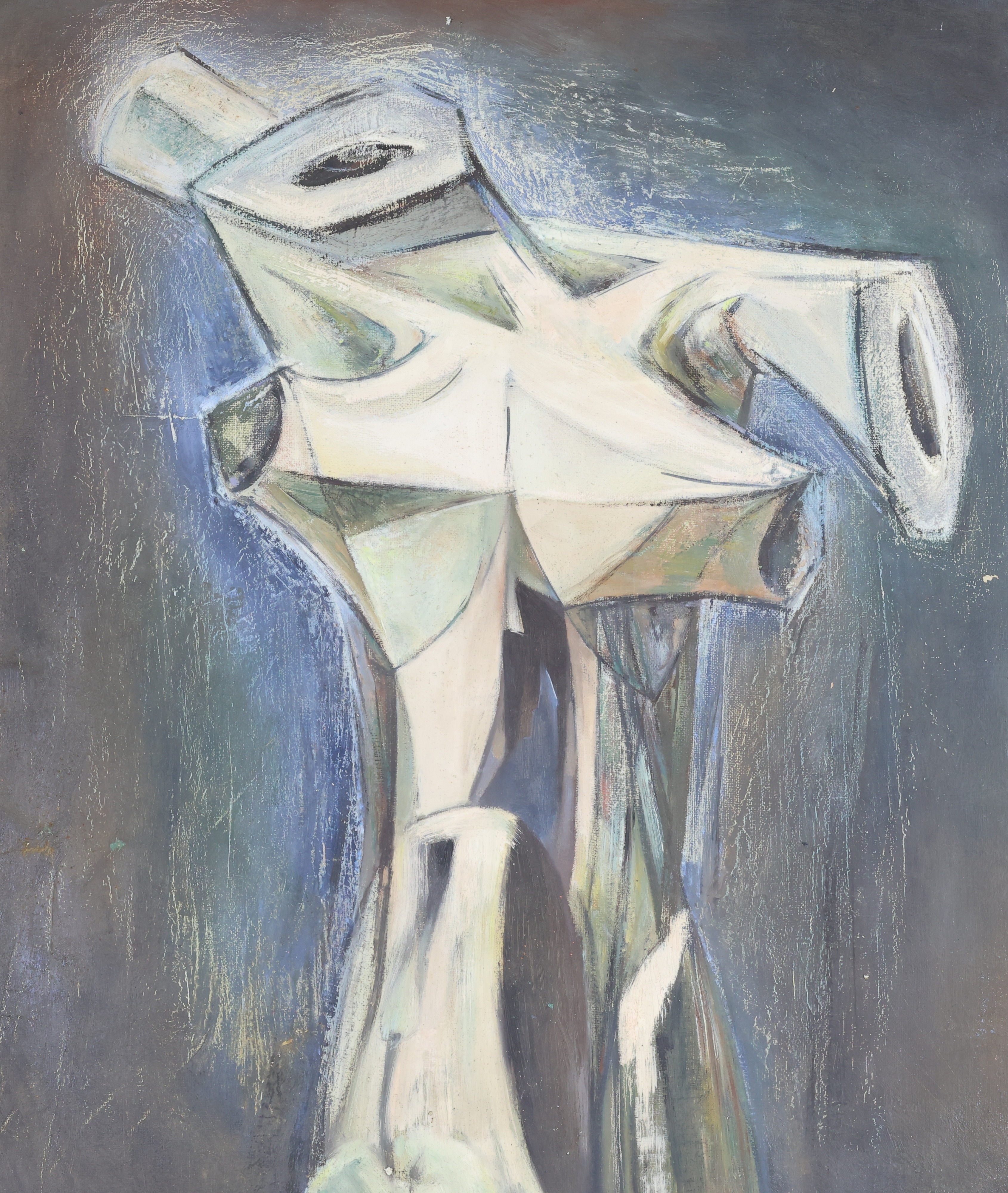 Richard Rogers | Oil on unstretched canvas | MutualArt