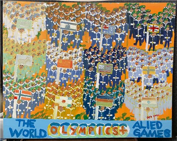 Fred Yates | The World Olympics Alied Games | MutualArt