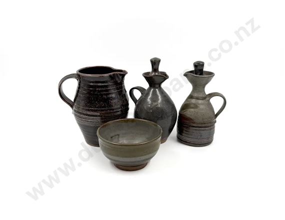 Peter Shearer | Four Peter Shearer Pottery Pieces | MutualArt
