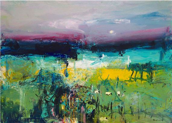 Nael Hanna | FIELDS MEET THE SEA | MutualArt