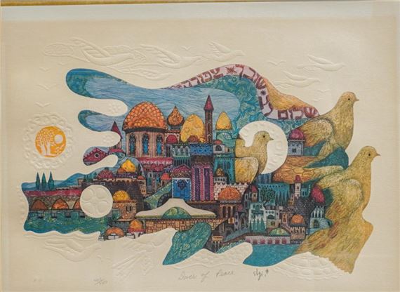 Amram Ebgi | Doves of Peace | MutualArt