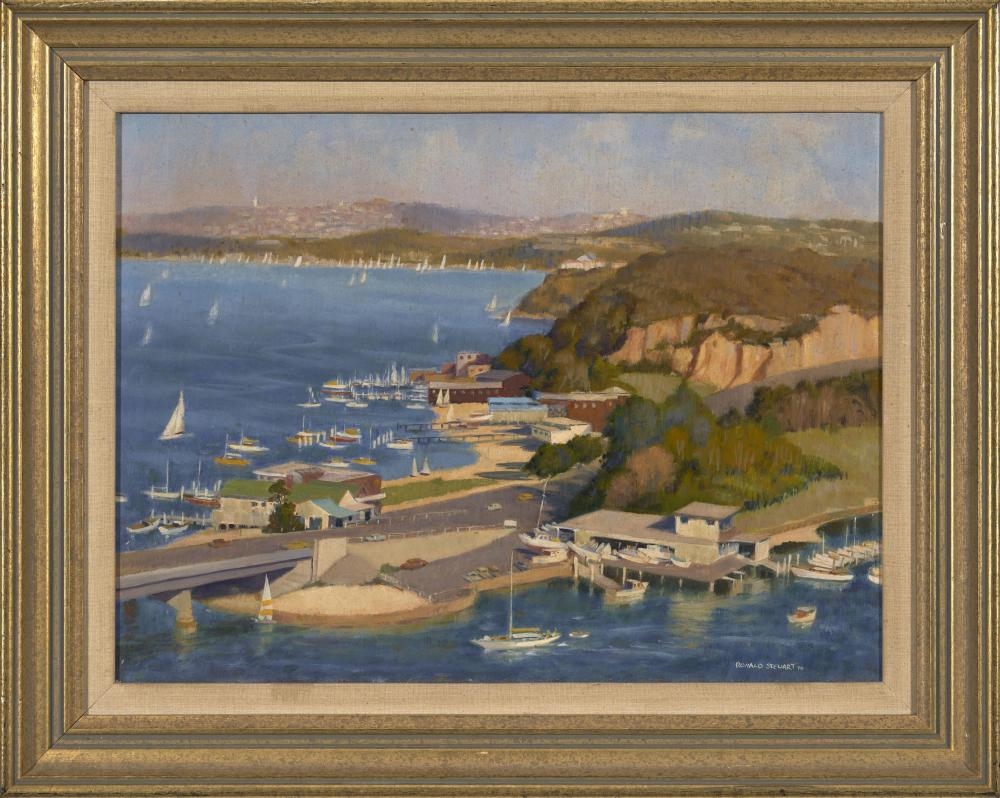 Ronald Steuart | The Spit looking to Balmoral (1979) | MutualArt