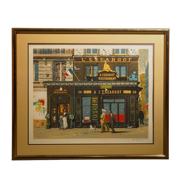 Bruce Bomberger | L'Escargot (20th Century) | MutualArt