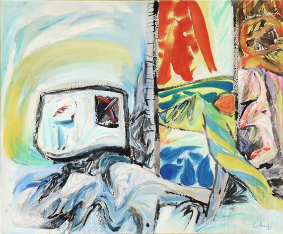 Yasse Tabuchi | Glissé par la fenêtre (1963) | MutualArt