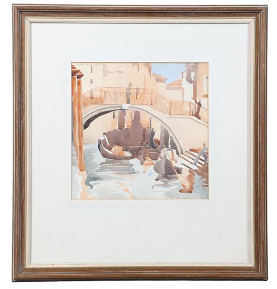 Sigmund Pollitzer | Venetian View (1934) | MutualArt