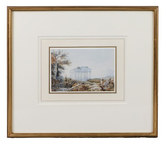 Thomas Hartley Cromek | A Greek Temple | MutualArt