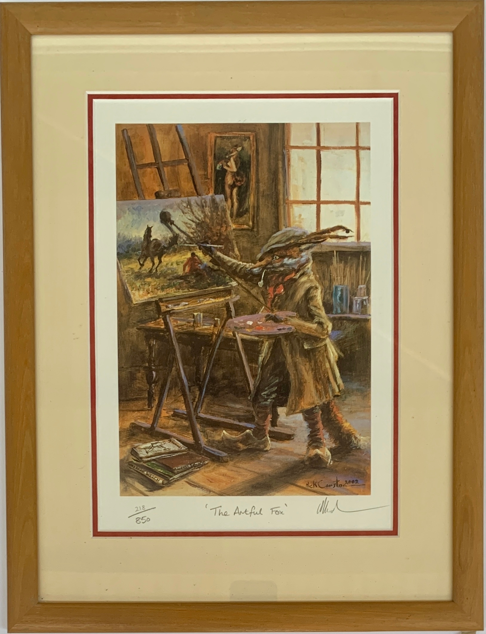 Mick Cawston | The Artful Fox | MutualArt