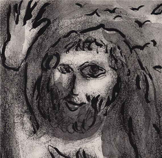 Marc Chagall | THE PROPHET (1960) | MutualArt