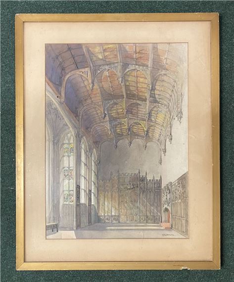 Victor Frank Canning | The Great Hall of Hampton Court Palace | MutualArt