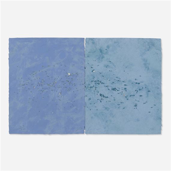 Joe Goode | Shotgun (diptych (1981) | MutualArt