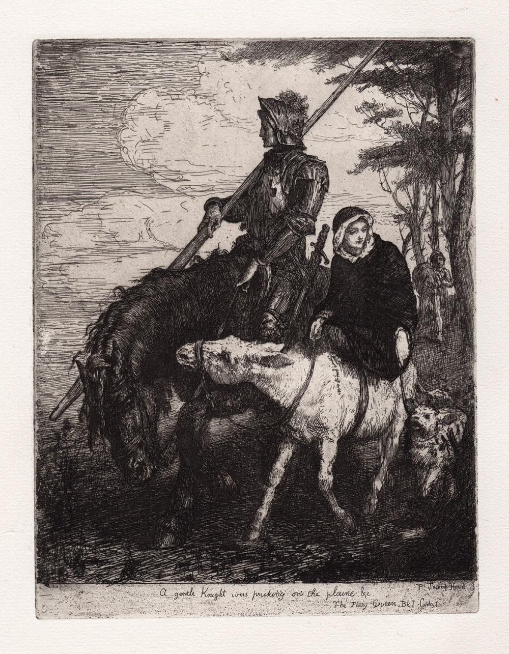 George Percy Jacomb-Hood | The Gentle Knight (1880) | MutualArt