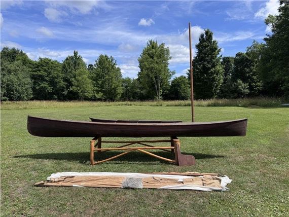 J.H. Rushton | Vesper Model Sailing Canoe (1895 - 1900) | MutualArt