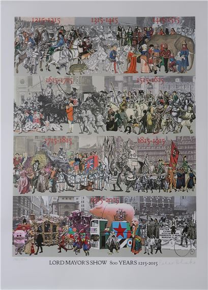 Peter Blake | LORD MAYOR'S SHOW 800 YEARS 1215-2015 (1215 - 2015 ...