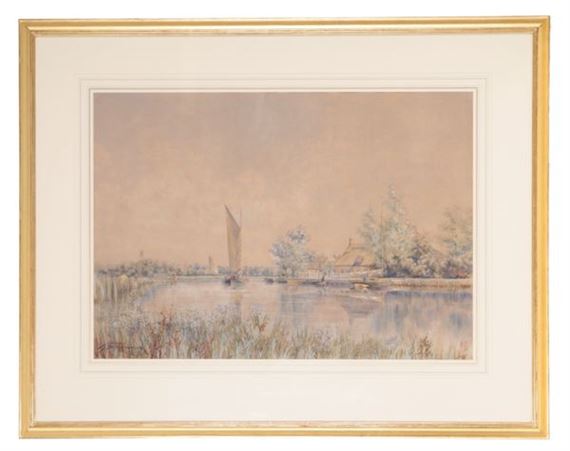 Stephen John Batchelder | HORNING FERRY (1884) | MutualArt