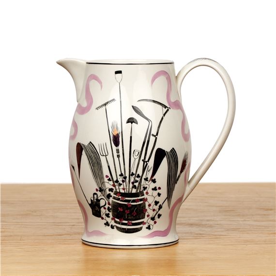 Eric Ravilious | Garden Implements jug | MutualArt