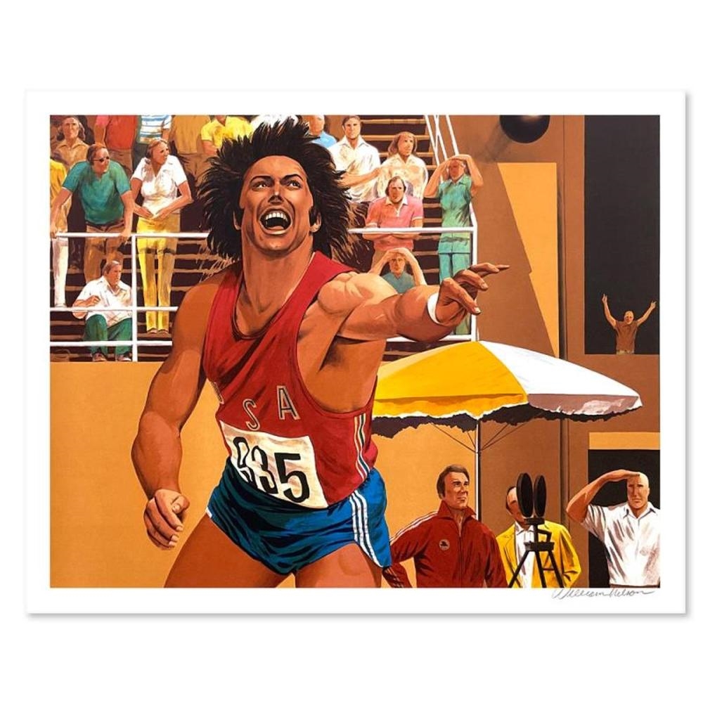 William Nelson | Shot Put: Bruce Jenner | MutualArt