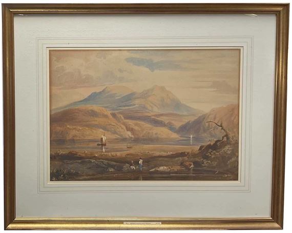 Anthony Vandyke Copley Fielding | Mountainous Lake View | MutualArt