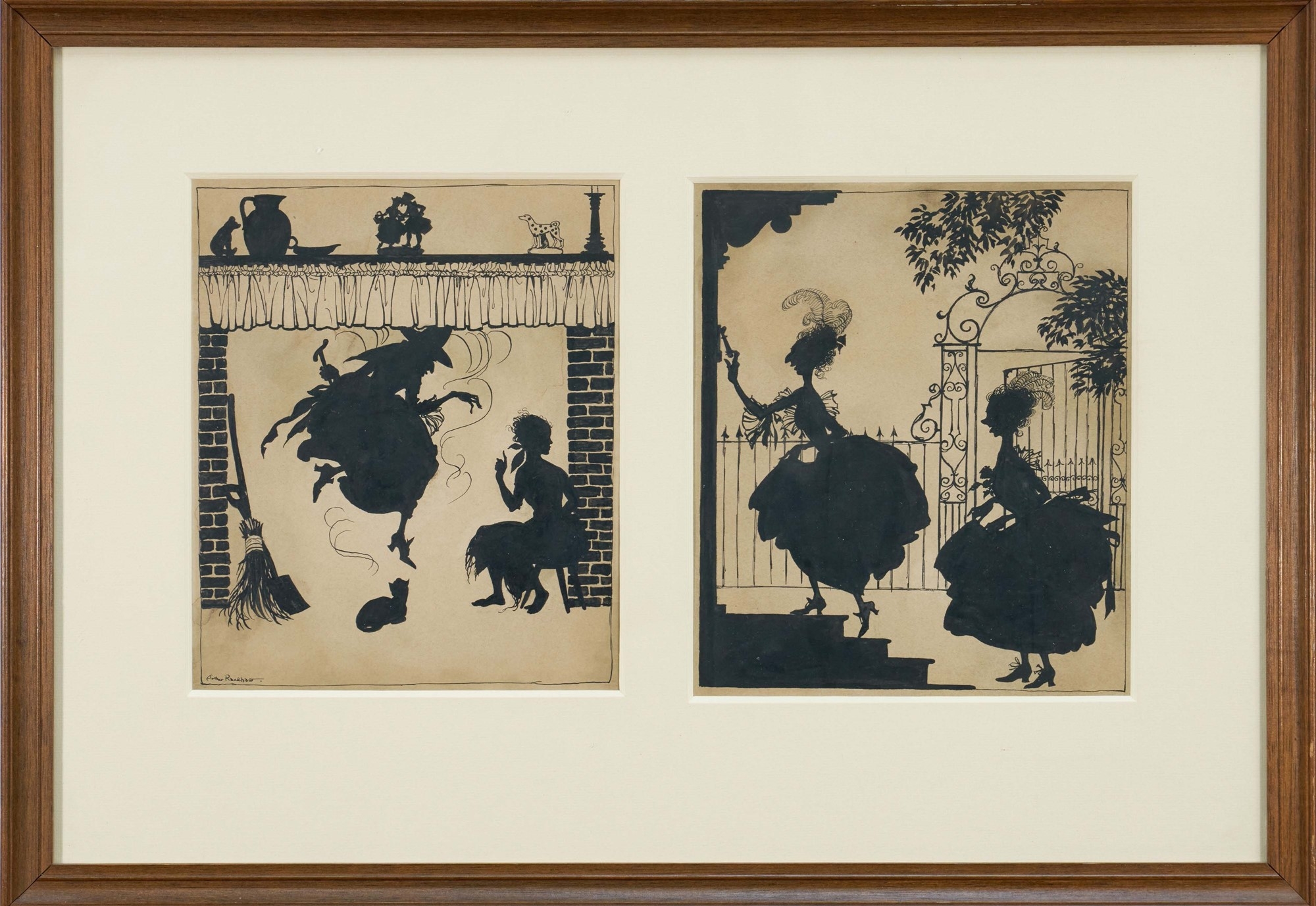 Arthur Rackham | The ugly sisters return to Cinderella | MutualArt