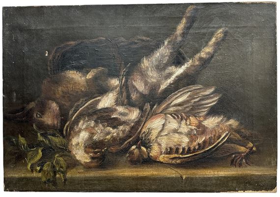 Colin Graeme Roe | Still Life Dead Rabbit and Partridges | Compare ...