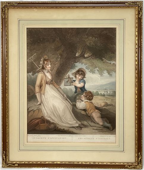Antoine Cardon | Innocent Captivation, Amusement Pastorale (1801 ...