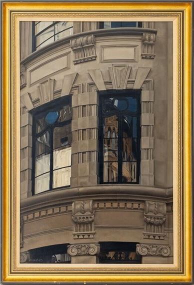 Lori Zummo | New York City Building Facade | MutualArt