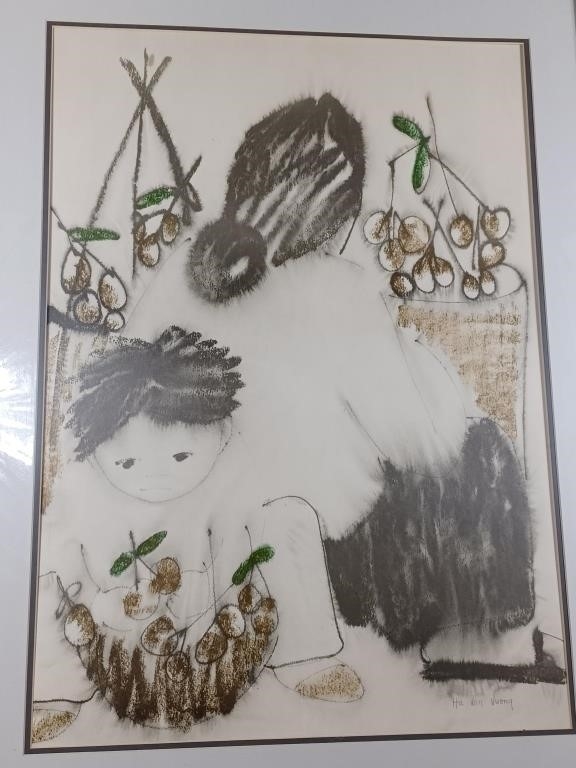 Ha Van Vuong | Helping mother | MutualArt