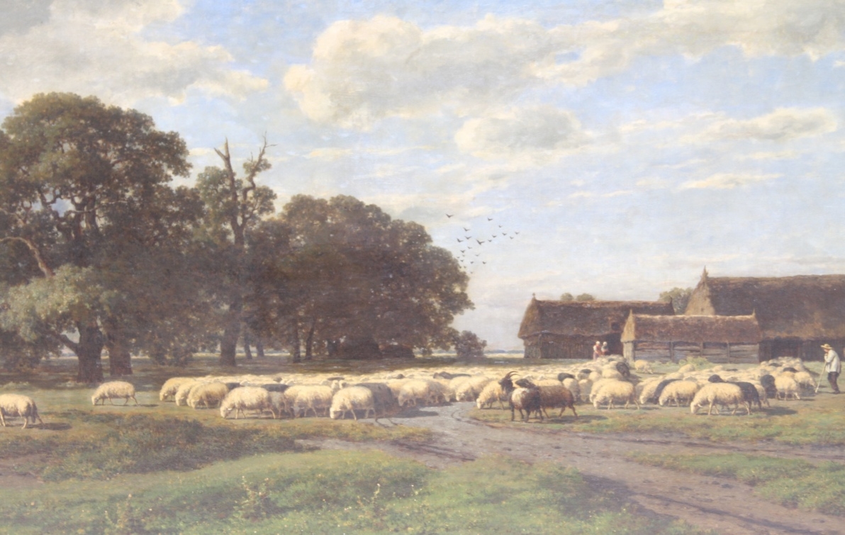 Alexander Mollinger | REBAÑO EN LA GRANJA | MutualArt
