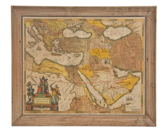 Johan Blaeu | 1665 MAP OF TURKISH OTTOMAN EMPIRE (1665) | MutualArt