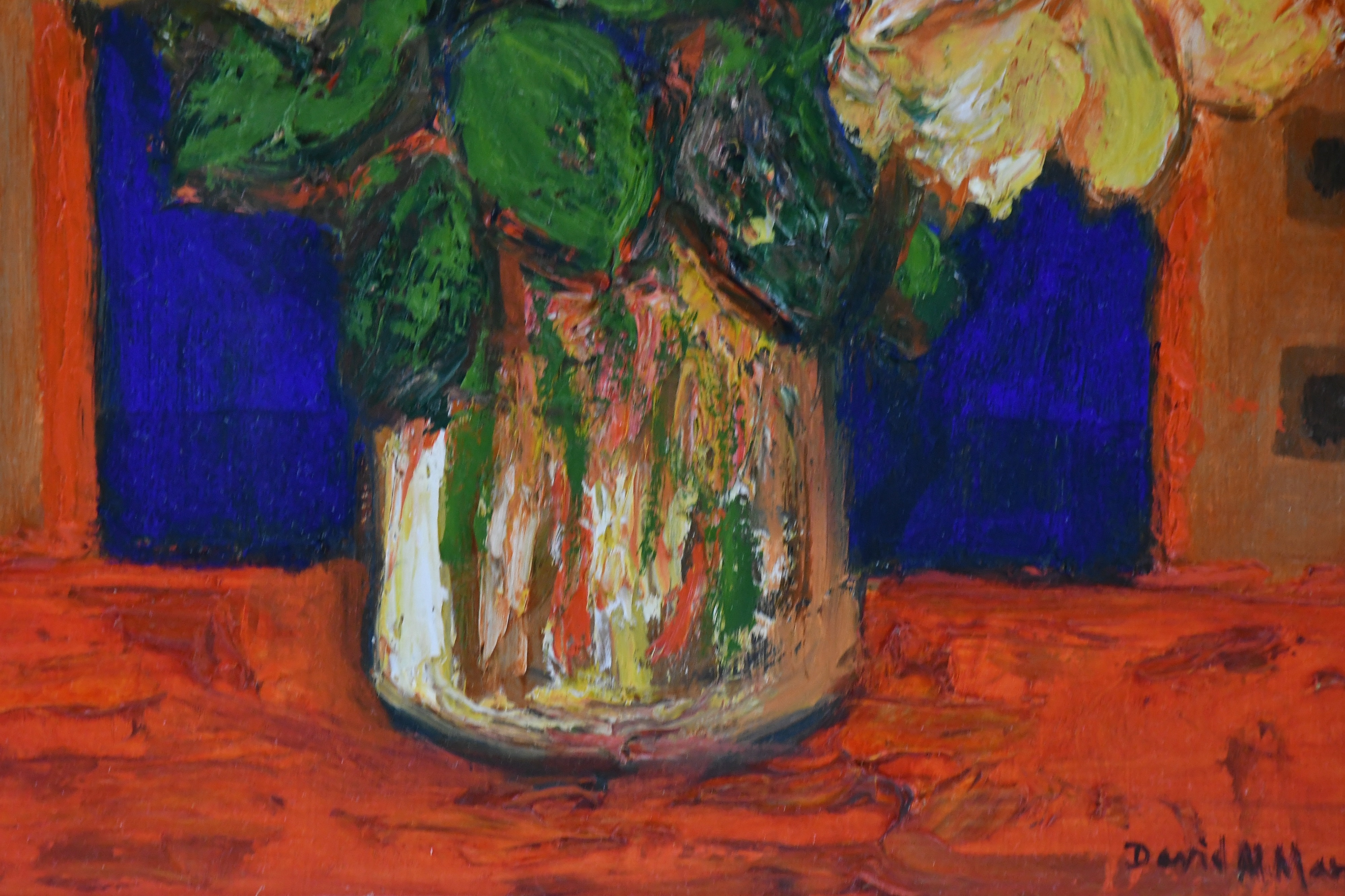 David Martin | still life study of flowers | MutualArt